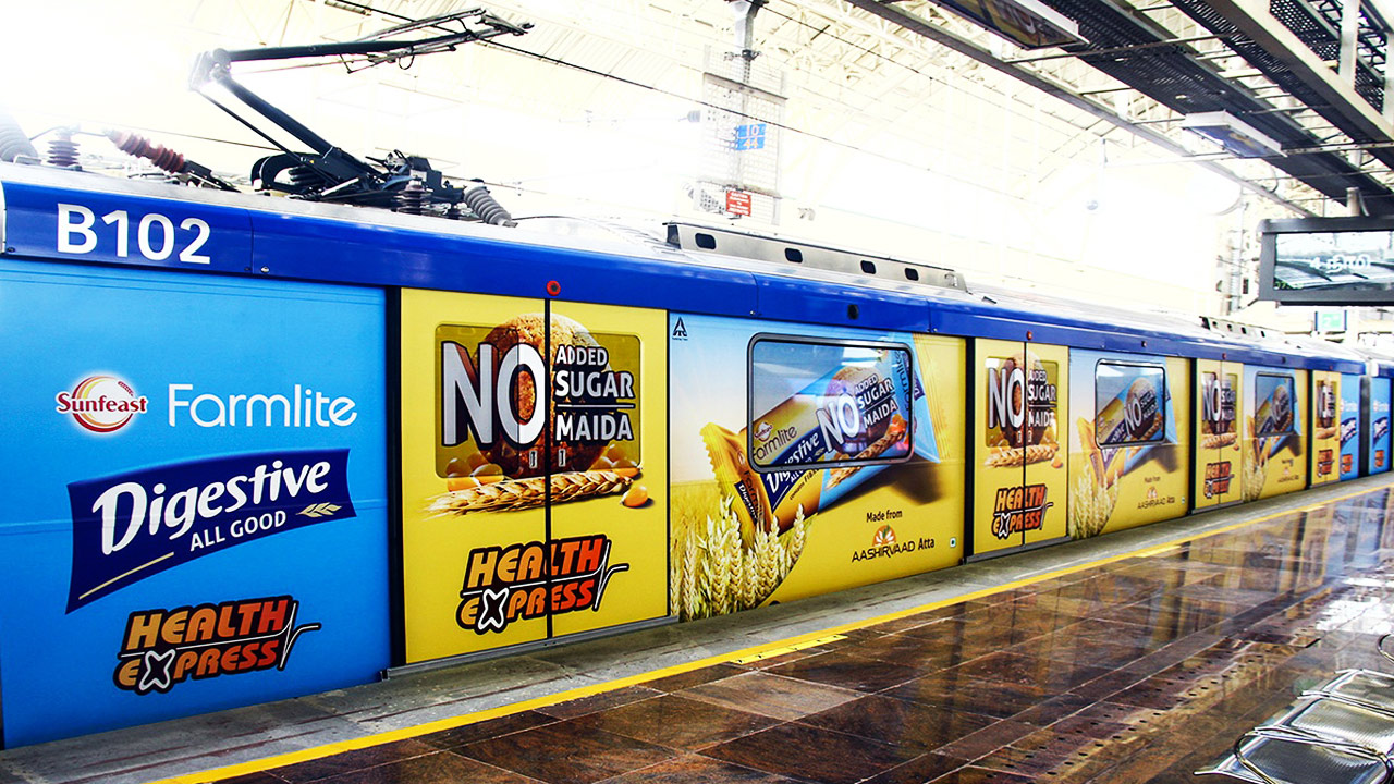 Different Mediums of Advertise in Delhi Metro. - Delhi Metro Advertising